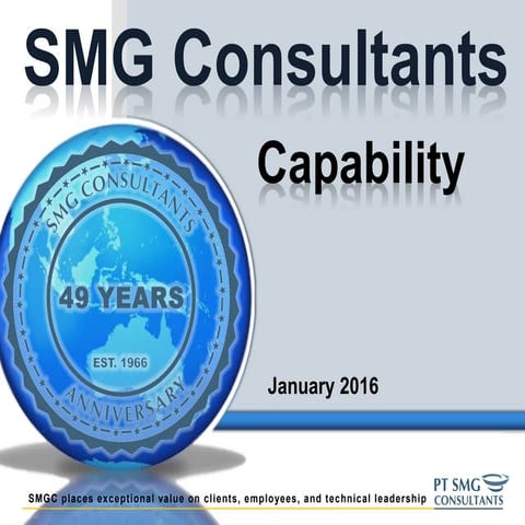 SMGC Capability 1_ Jan_2016_V1 | PPT