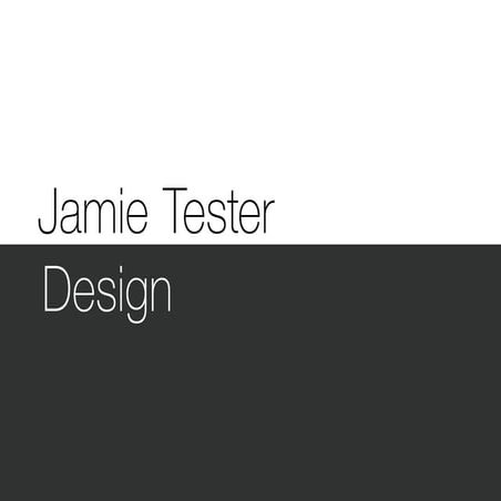 Jamie-Tester-Design-Examples-May-2016 | PDF