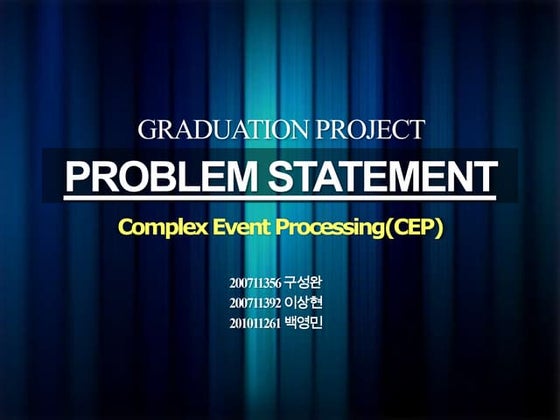 Problem statement | PPT