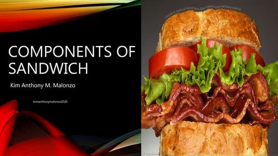 Proper storage of sandwiches | PPTX | Desserts and Baking | Food & Drink