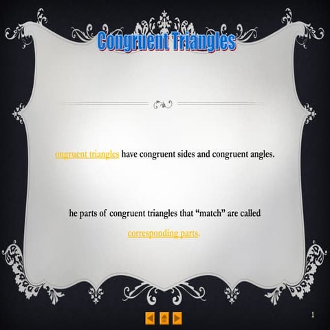 CONGRUENCY | PPT