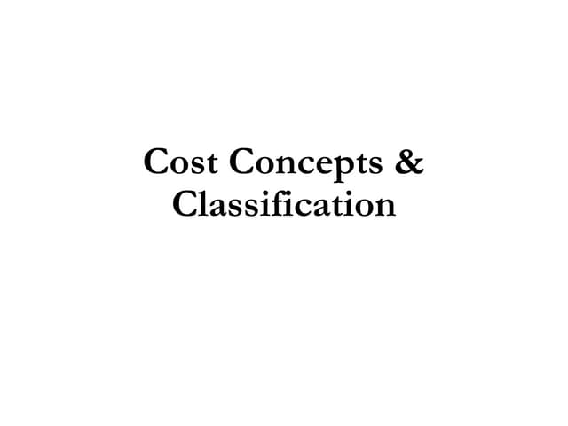Module 1- Basics of Costing.ppt