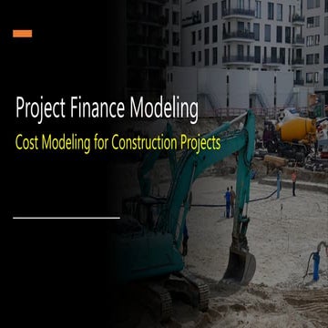 Infrastructural 01_Cost Modeling Presentation.pdf | Business Accounting ...