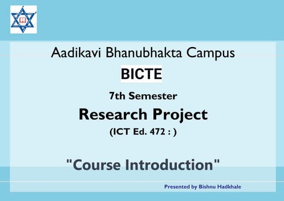 Steps of Writing a Research Proposal | PPT