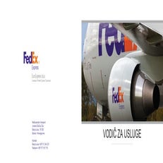 FedEx - vodič za usluge | PDF