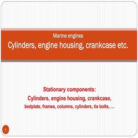 Cylinder Crankcase of an Engine on board | PDF
