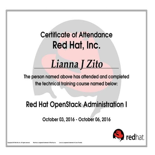 Lianna_J_ZIto_Openstack_I | PDF
