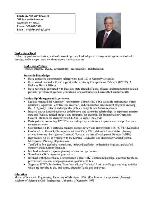 2015 Resume - Private Sector | PDF