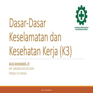 01 Dasar-Dasar Keselamatan dan Kesehatan Kerja (K3).pptx