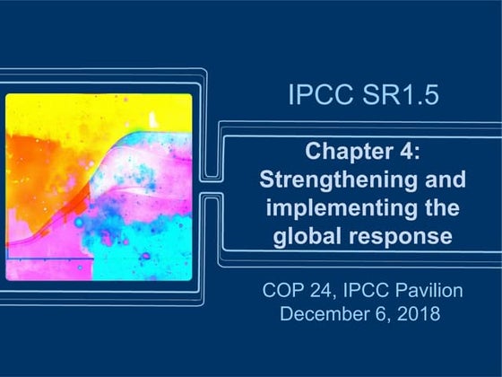 Sustainable Development Compatibility with 1.5 and 2C pathways | PPT