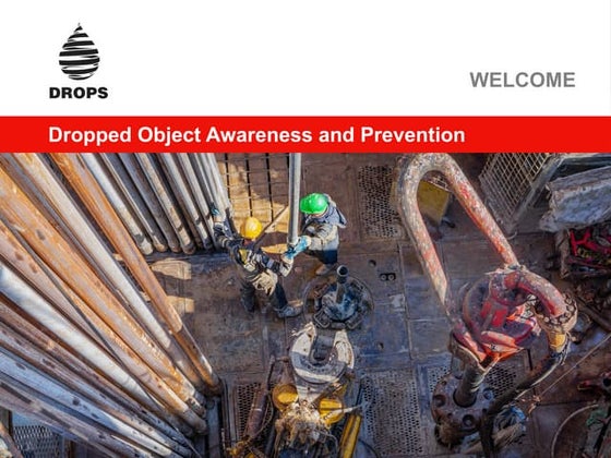 Dropped Objects (DROPS) Prevention | PPT