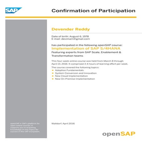 s4h4-ConfirmationOfParticipation | PDF