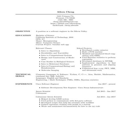 resume_cs | PDF