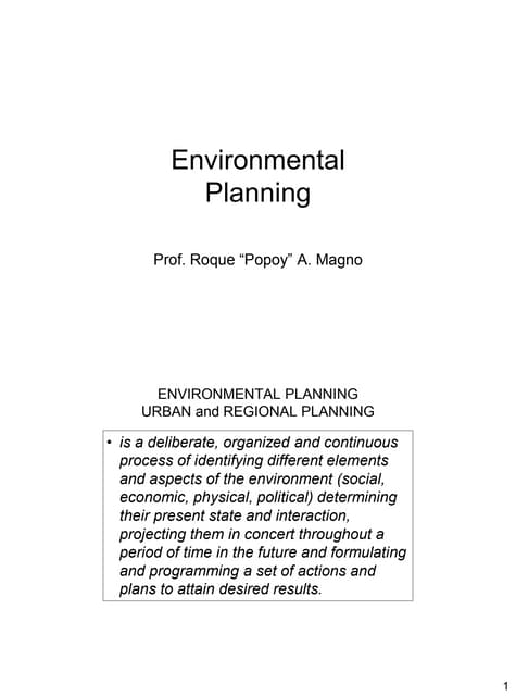 Planning and Urban Design Standards | PDF