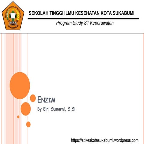 Bio Kimia Enzim | PPT