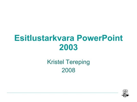 PowerPoint - Kujundamine | PPT