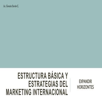 Marketing internacional | PDF