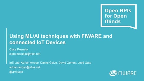 FIWARE Global Summit - DRACO: Managing the Stream of Context Information History Using Apache ...