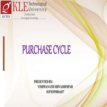 purchase cycle | PPTX