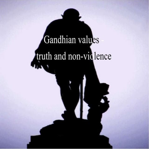 Main principles of gandhiji (gandhism)