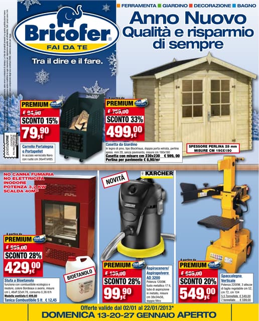 Volantino Gennaio 2013 Bricofer Cangianiello