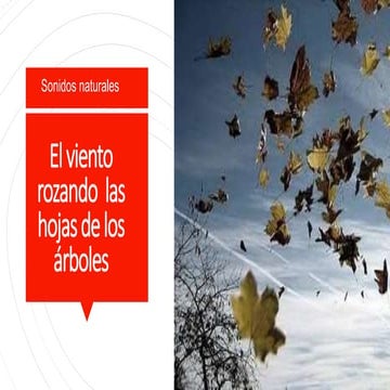Sonidos naturales | PPT