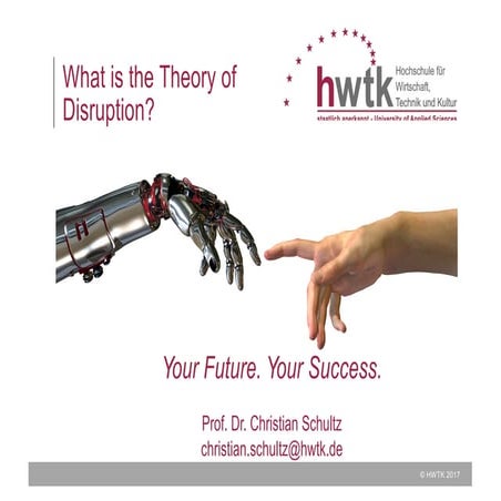 What is the Theory of Disruption? | PDF