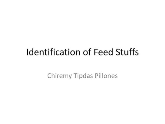 Unit 16 Classification of feed stuff.pptx