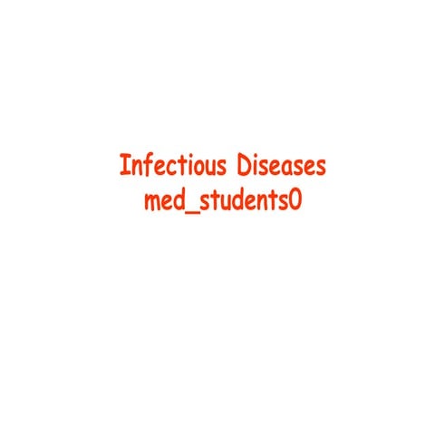 1-infectious disease general | PPT