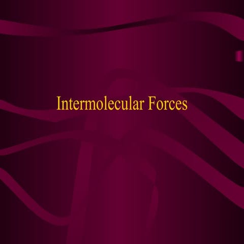 01 intermolecular forces | PPT