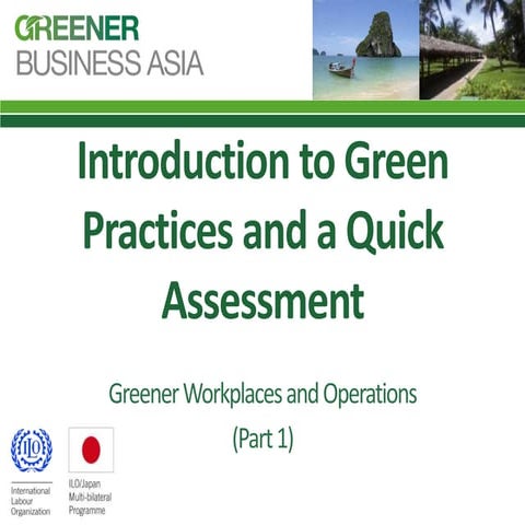 Introduction to Green Practices | PPTX