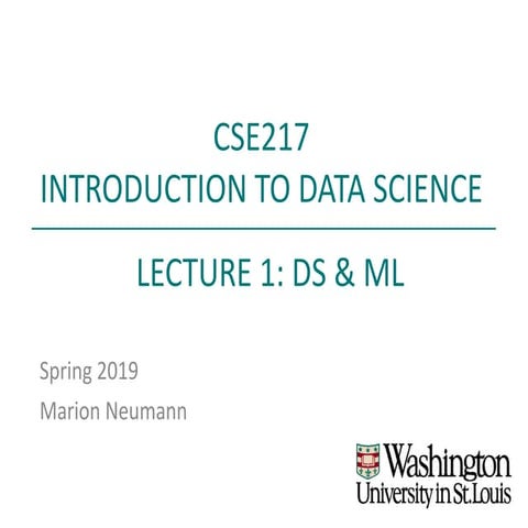 Introduction to Data Science_Washington_ | PDF