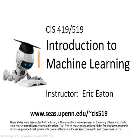 01 Introduction Ml Pdf