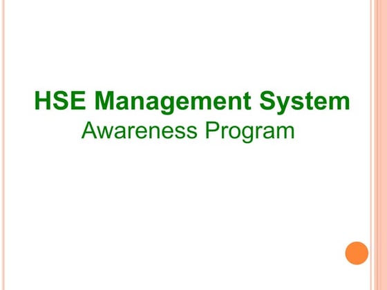 HSE certificate | PDF
