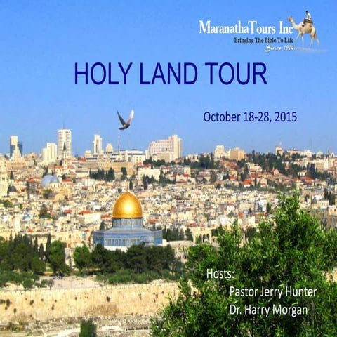 Introduction to the Holy Land | PPTX
