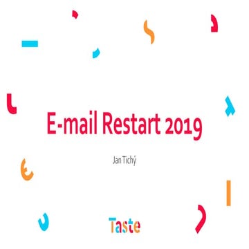 E-mail Restart 2019 Keynote | PPT