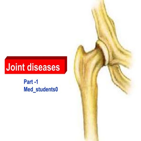 joint disorders part 1 | PPT
