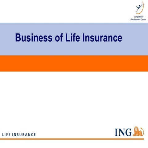 01 key business drivers of life insurance agency | PPTX