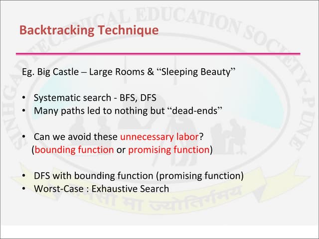 01 Knapsack Using Backtracking Ppt Computing Technology And Computing