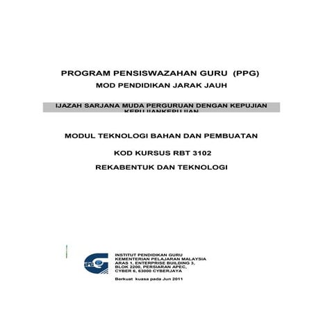 01 kulit modul ppg (1) | DOC