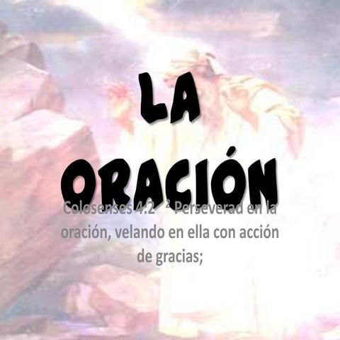 01 la oración | PPT