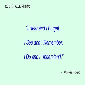 Intro To Algorithms Time And Space Complexity Ppt