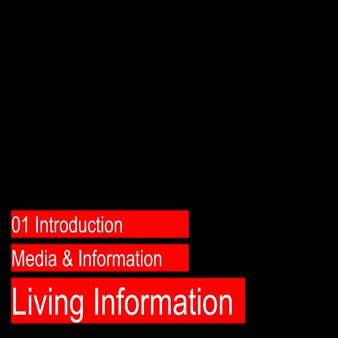 Living Information Introduction | PPTX