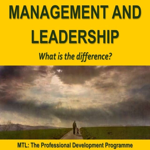 Management and Leadership | PPTX