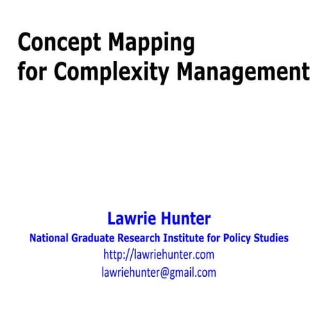 Mapping workshop GRIPS 161222 | PPT