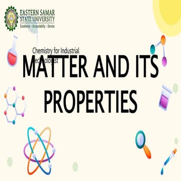 01_Matter and its Properties (Chemistry).pptx