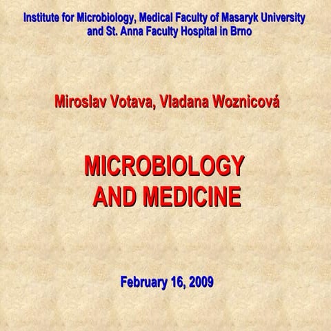01 microbiology and_medicine | PPT