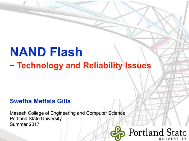 01 Nand Flashreliabilitynotes Pdf Operating Systems Computer