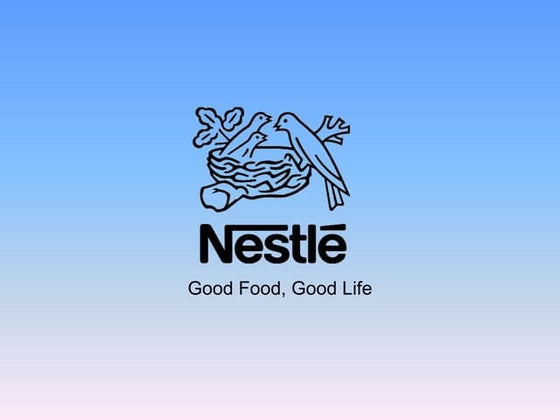 CHANNEL & DISTRIBUTION SYSTEM OF NESTLE INDIA LTD | PPT