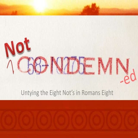 Not Condemned | PPTX